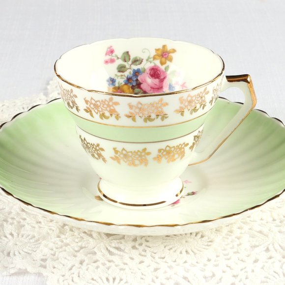 Mayfair Pottery | Dining | Vintage Mayfair Pottery Fine Bone China 22k ...